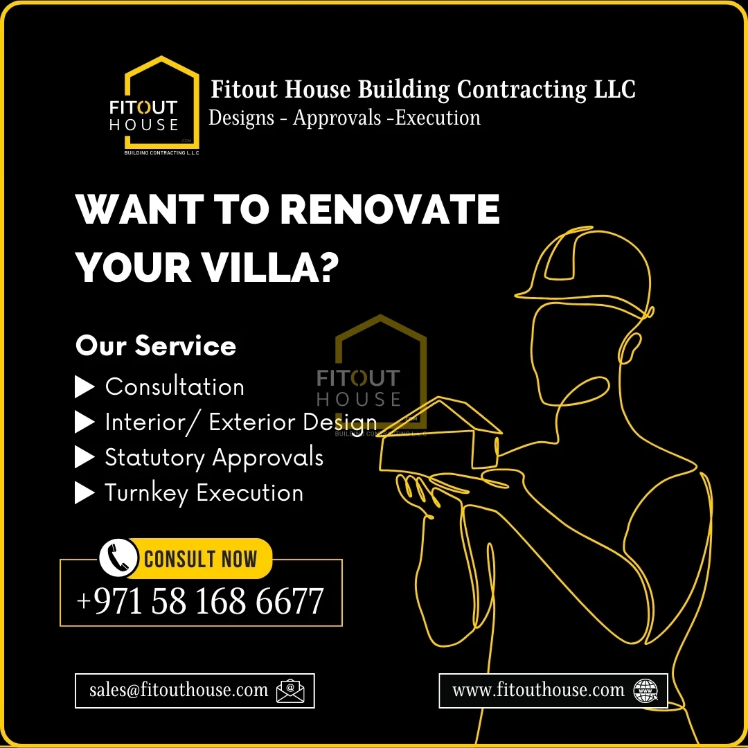 Villa Renovation Contractor | Luxury Villa Design & Fitout